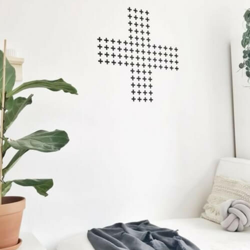 Grote plus DIY van kleine plusjes - Liefs van Cindy